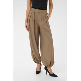 Kaffe Hose 'KAJasmine' Damen Gr&ouml;&szlig;e 42 dunkelbeige