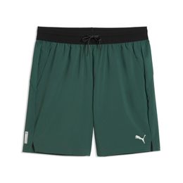 PUMA Workout Pants 'PWRTRAIN' male size L Grass green / Black / White