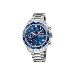 Festina Analoguhr Herren Gr&ouml;&szlig;e One Size blau