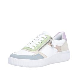 Remonte Sneakers female size 41 Light beige / Dusty blue / Light green / White