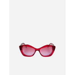 K by KARL LAGERFELD Karl Lagerfeld Sonnenbrille 'Karl Lagerfeld KL6127S Wine pink 52/18/140 Women Sunglasses' Damen Gr&ouml;&szlig;e 52 rot