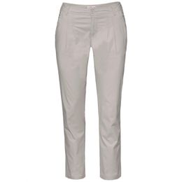 sheego Damen Chinohose, Braun, Gr. 88, Chinos, Material: Baumwolle