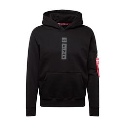Alpha Industries Sweatshirt Herren Gr&ouml;&szlig;e XXXL grau / rot / schwarz / wei&szlig;