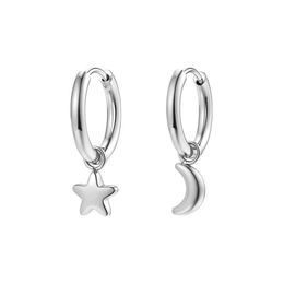 Hey Happiness Ohrringe 'Lunar Glow' Damen Gr&ouml;&szlig;e One Size silber