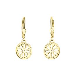 Sofia Milani Ohrringe 'Flower Circle' Damen Gr&ouml;&szlig;e One Size gold