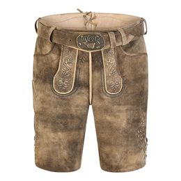 Spieth & Wensky Spieth & Wensky Trachtenhose 'Herford' Herren Gr&ouml;&szlig;e 50 schoko / cappuccino
