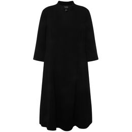 Ulla Popken Kleid Damen Gr&ouml;&szlig;e 42/44 schwarz Sommerkleid