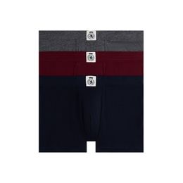 Tommy Hilfiger Underwear Boxer shorts male size L Basalt grey / Dark red / Black / White