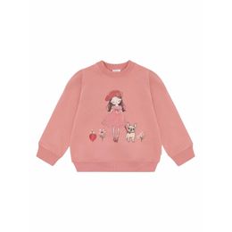 HUST & CLAIRE Hust & Claire Sweatshirt 'HCSicillia French' M&auml;dchen Gr&ouml;&szlig;e 110 rosa
