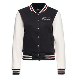 Queen Kerosin Between-Season Jacket 'I Can Do It' female size XXL Blackberry