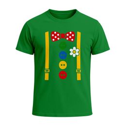 MoonWorks Shirt 'clown' male size XS Green
