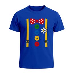 MoonWorks Shirt 'clown' male size XL Blue