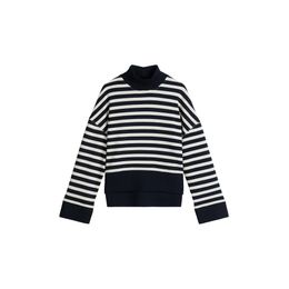 Marc O'Polo Sweater female size XL Dark blue / White