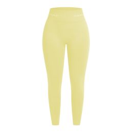 Smilodox Leggings 'Azura' Damen Gr&ouml;&szlig;e M hellgelb