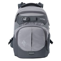 NitroBags Backpack 'Superhero' boy size One size Grey / Light grey