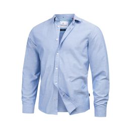 Kronstadt Button Up Shirt 'Johan' male size S Light blue