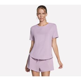 Skechers Funktionsshirt 'Gowalk Luxe' Damen Gr&ouml;&szlig;e L flieder