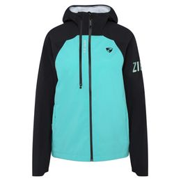 Ziener Funktionjacke 'Nehle' Damen Gr&ouml;&szlig;e XXXL petrol / schwarz