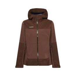 Mammut Outdoorjacke 'Ducan' Damen Gr&ouml;&szlig;e M schlammfarben / wei&szlig;