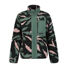 Icepeak Athletic Fleece Jacket male size M Dark green / Pink