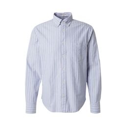 Gant Button Up Shirt 'Reg Oxford' male size L Blue / Pastel blue / Light red
