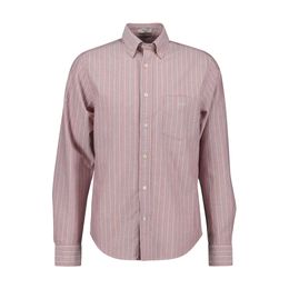 Gant Button Up Shirt male size XXXL Light blue / Pastel red / Off white