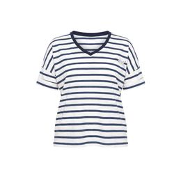Ulla Popken Shirt female size M/L Red / White