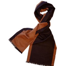 Posh Gear Schal 'Bicolor' Herren Gr&ouml;&szlig;e 180x30 cm dunkelbeige
