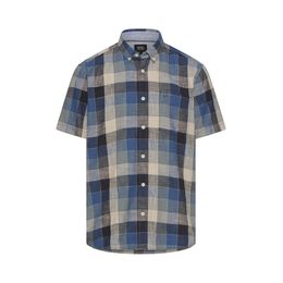 Camel Active Button Up Shirt male size XXL Navy / Dusty blue / Dark blue / Greige