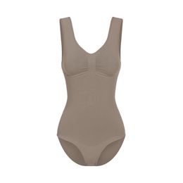 cfab Shapingbody 'Tank Bodysuit Sculpting Shapewear mit Slip' Damen Gr&ouml;&szlig;e XS taupe