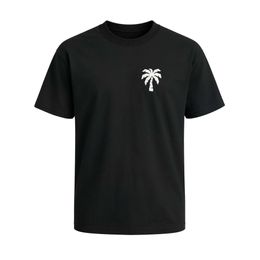 Neverless Shirt 'Minimalistic Palm' male size XXXL Black