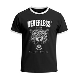 Neverless Shirt 'Jaguar' male size XXXL Black