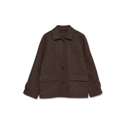 V&eacute;ro Moda VERO MODA Between-Season Jacket 'Awaya' female size XS Dark brown