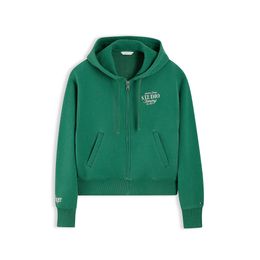 Tommy Hilfiger Sweatjacke Damen Gr&ouml;&szlig;e XL tanne