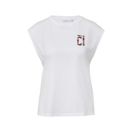 comma, Comma Casual Identity Shirt Damen Gr&ouml;&szlig;e XXS hellblau / rot / schwarz / wei&szlig;