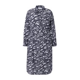 Studio Untold Kleid Damen Gr&ouml;&szlig;e 54/56 hellgrau / schwarz Sommerkleid