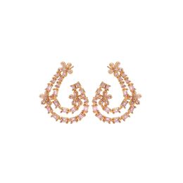 NAEMI Ohrringe Damen Gr&ouml;&szlig;e One Size gold / lila