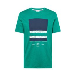 s.Oliver Shirt male size M Navy / Emerald / White