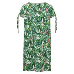 Cecil Summer Dress female size 34 Yellow / Green / Red / Off white