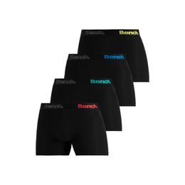 Bench Boxer shorts male size XL Blue / Limone / Blood red / Black