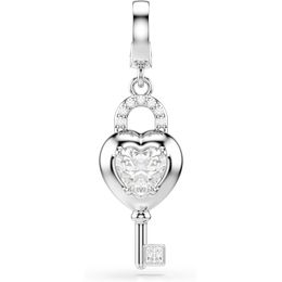 Swarovski Anh&auml;nger Damen Gr&ouml;&szlig;e One Size rosa / silber