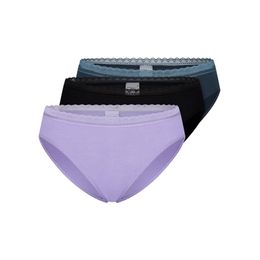 Schiesser Panty '95/5 Modern Cotton' female size L Blue