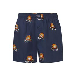 Happy Shorts Boxer shorts 'Happy Shorts Men's American Boxer Boxer Shorts koningsdag lions' male size L Blue