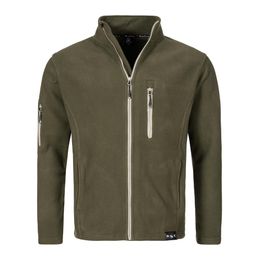 Rock Creek Fleecejacke Herren Gr&ouml;&szlig;e XXL dunkelgr&uuml;n
