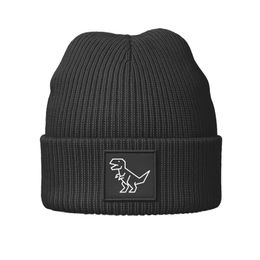 Neverless Beanie 'Polygon T-Rex' male size 54/64 Black