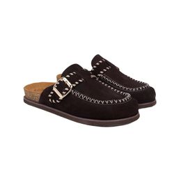 Desa Slippers 'Holzschuhe' female size 38 Brown
