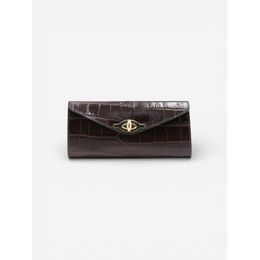 Cheval Firenze Portemonnaie 'MARLON CROC' Damen Gr&ouml;&szlig;e One Size dunkelbraun
