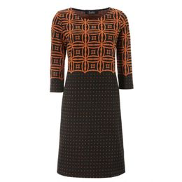 Aniston Selected Jerseykleid Damen Gr&ouml;&szlig;e 48 orange Sommerkleid