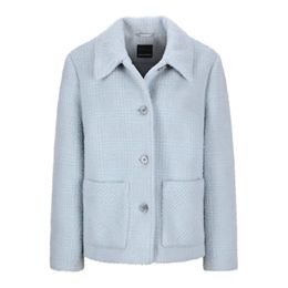 GOLDNER Jacke Damen Gr&ouml;&szlig;e L hellblau / hellgrau Sommerjacke