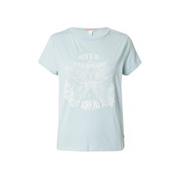 QS Shirt female size XL Light blue / White